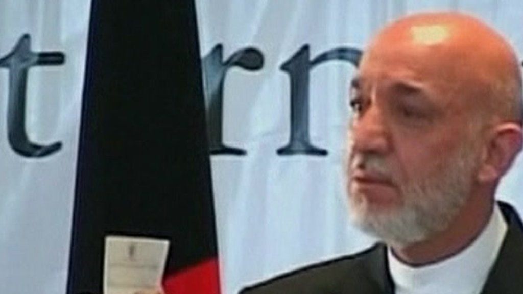 Emotional Hamid Karzai fears his son will leave Afghanistan - BBC News