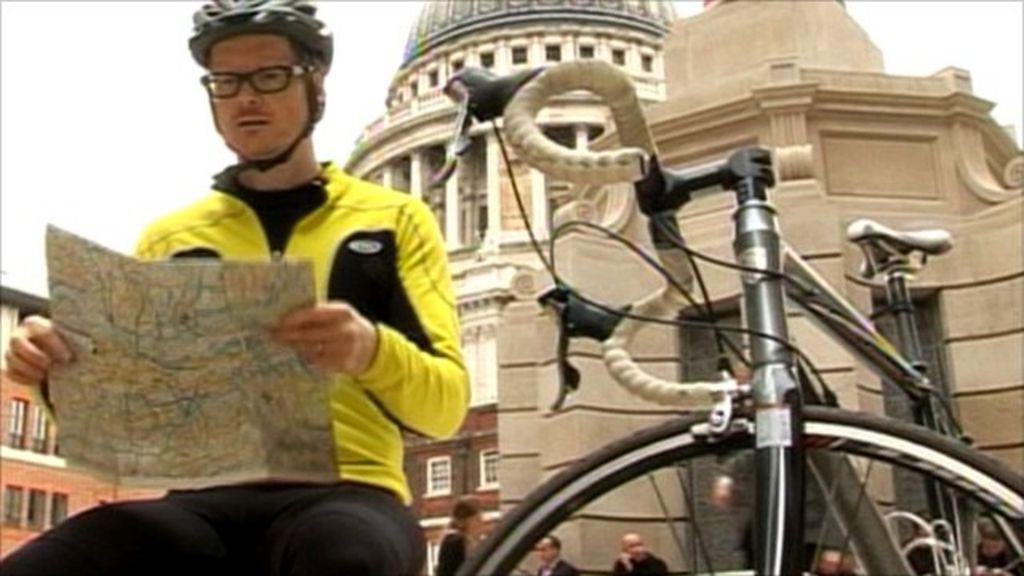 Avenue Verte: Setting out - BBC News