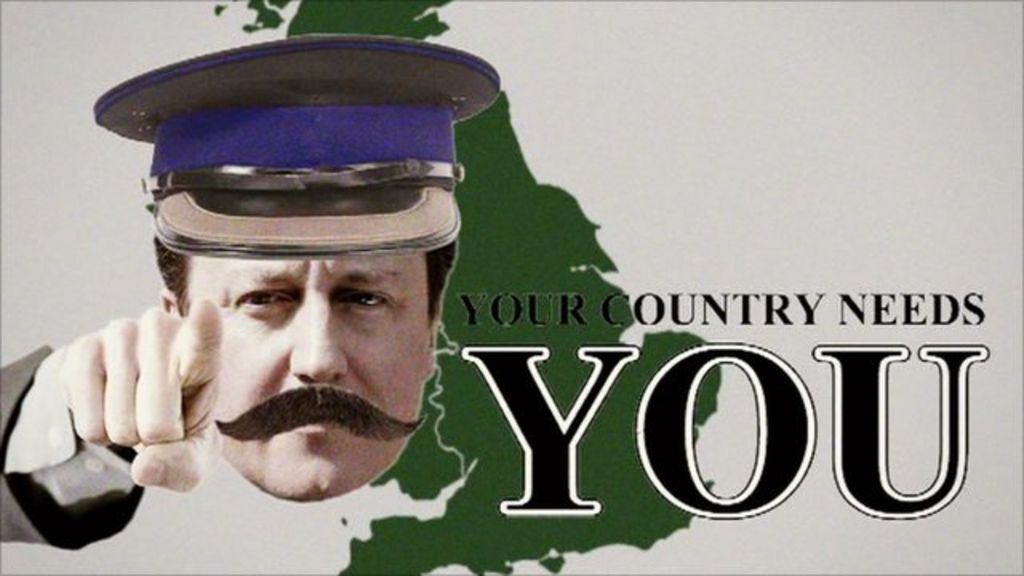 Moments of the 'your country needs you' week - BBC News