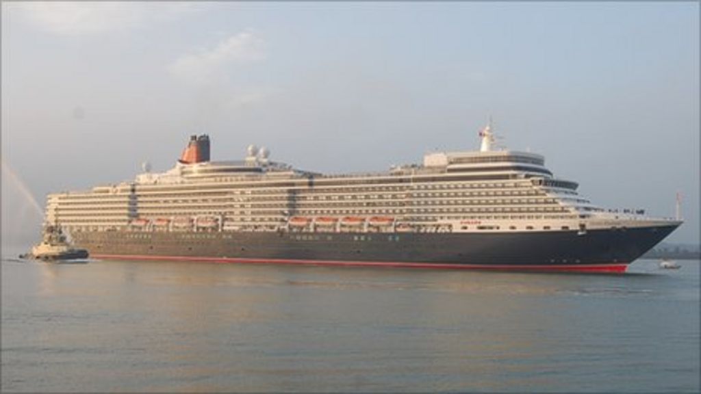 New Queen Elizabeth cruise ship faces changing times - BBC News