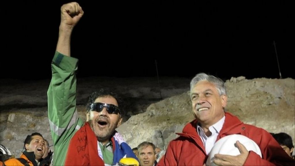 Last of 33 miners rescued in Chile - BBC News