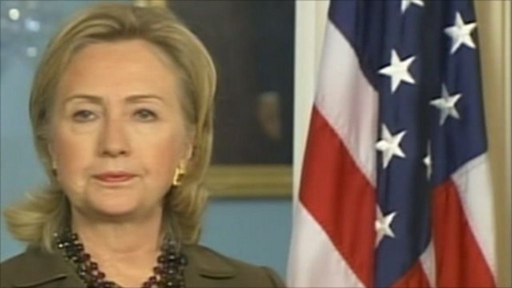 Clinton condemns publication of classified US military reports - BBC News