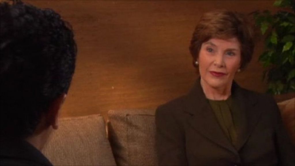 Laura Bush on the Taliban and women's rights - BBC News