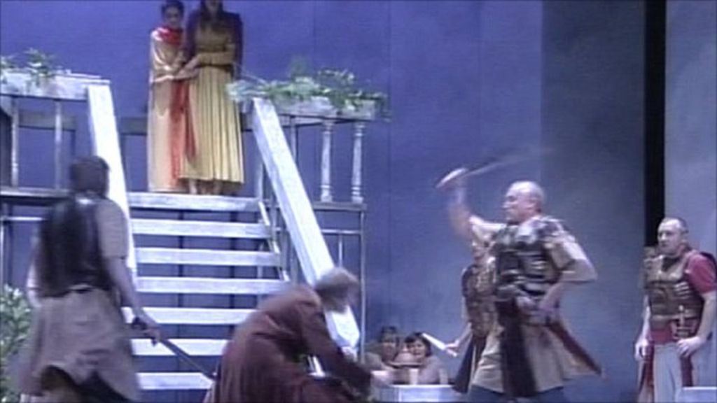 Ben Hur show in Bath fulfils dream of Archers star Margot Boyd - BBC News