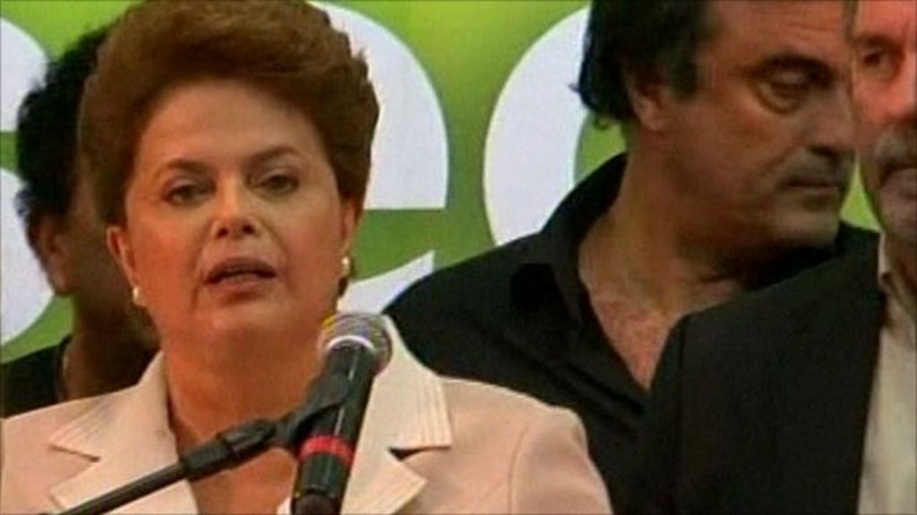 Dilma Rousseff: 'Most important mission of my life' - BBC News