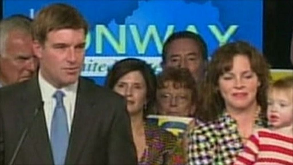 Democrat Jack Conway concedes Kentucky to Rand Paul - BBC News