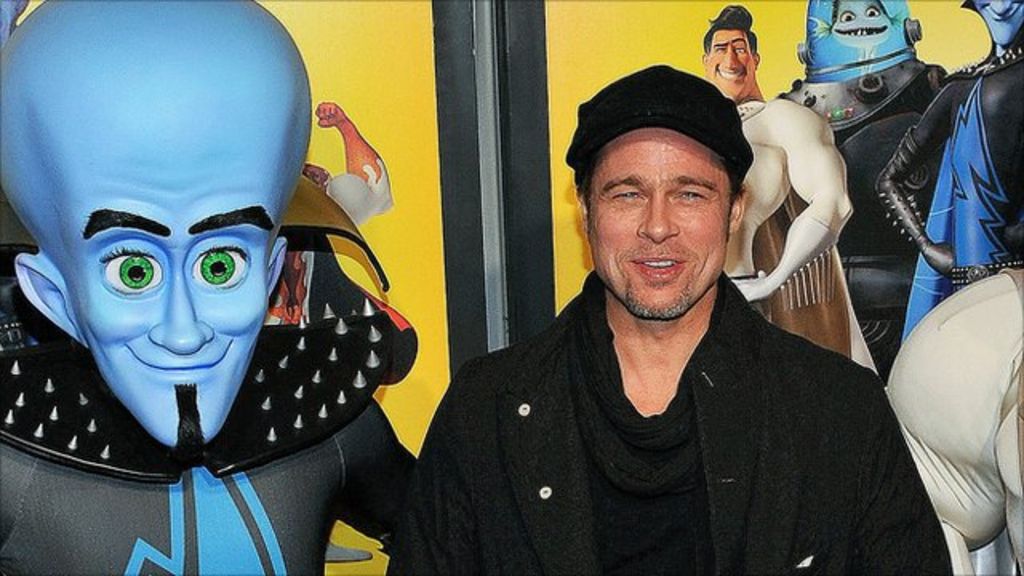 Hollywood star Brad Pitt on becoming a cartoon - BBC News