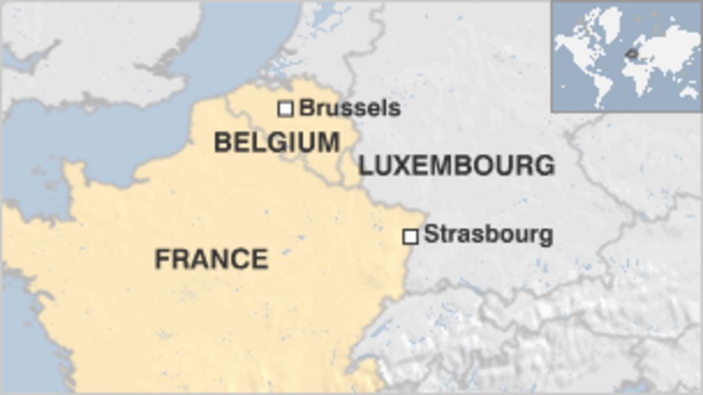 Guide to the European Parliament: Locations - BBC News