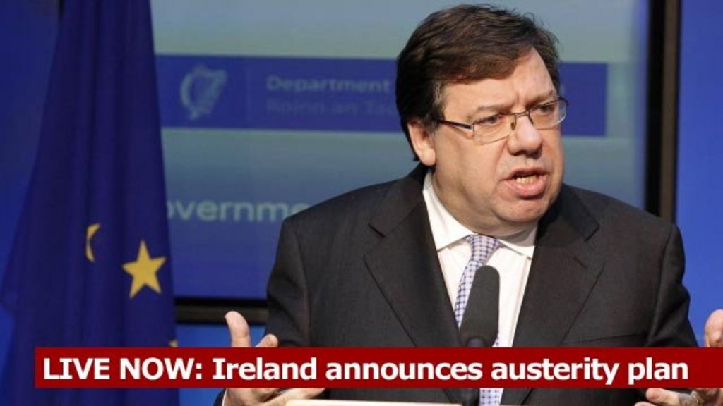 Irish government announces austerity plan - BBC News
