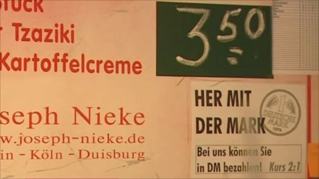 Germany's nostalgia for the Deutsche mark - BBC News