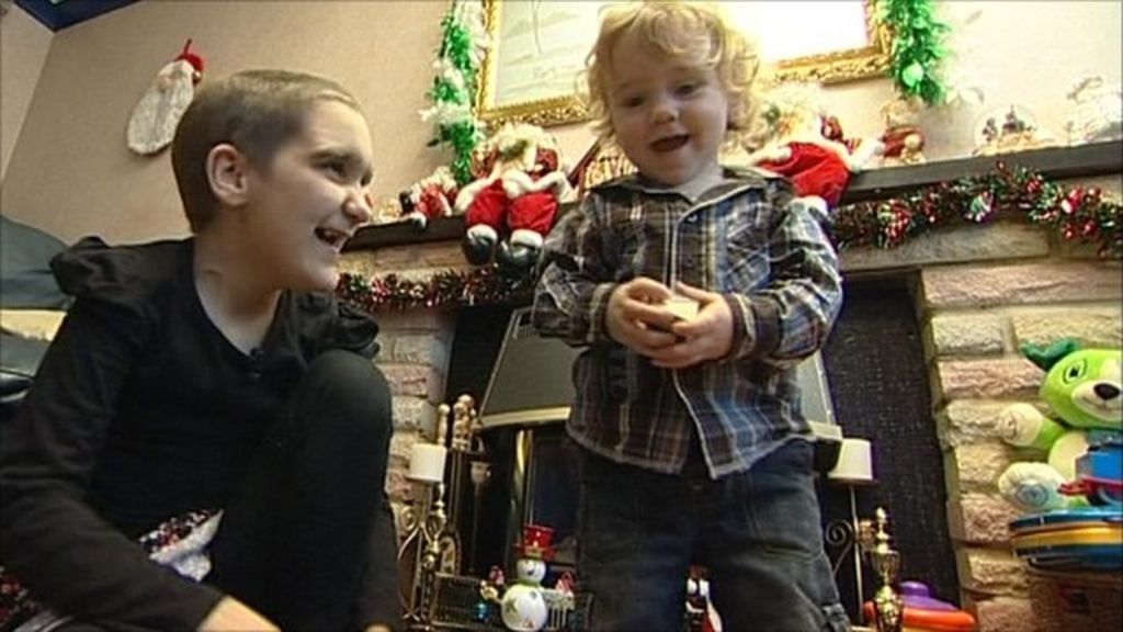 UK's first 'saviour sibling' treats sister - BBC News