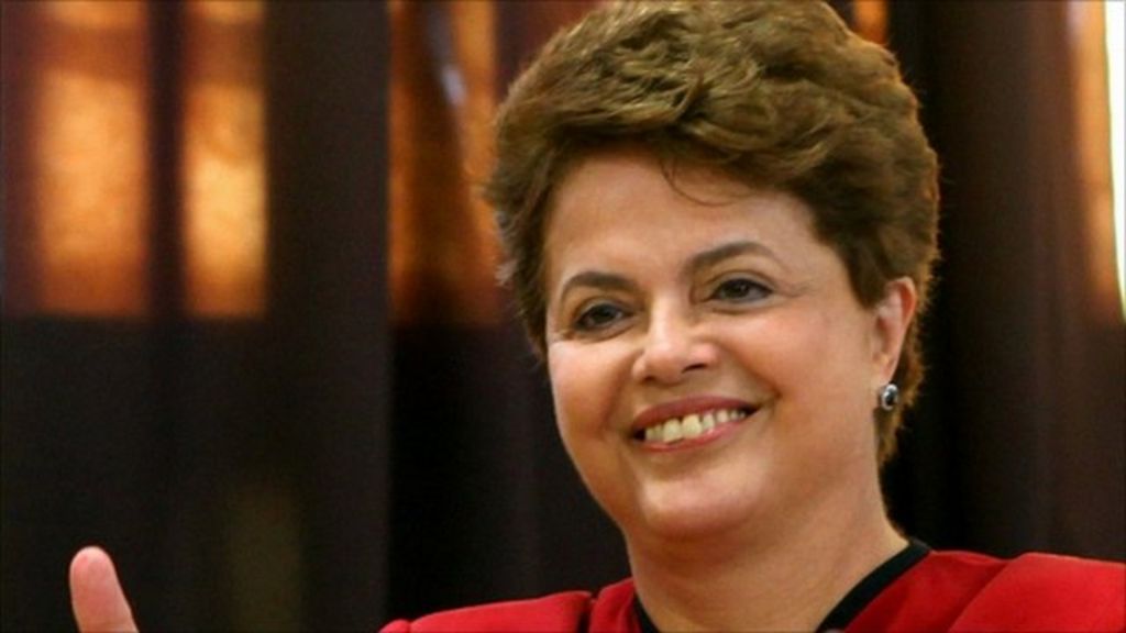 Brazil set for inauguration of first woman president - BBC News