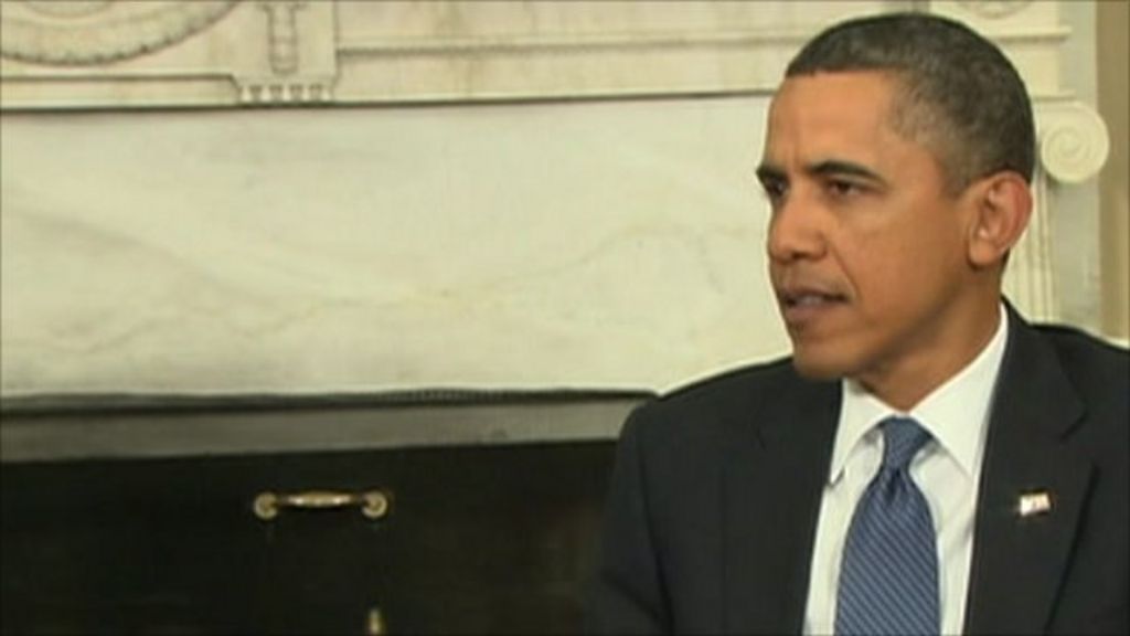 US 'grieving and shocked' after shootings says Obama - BBC News