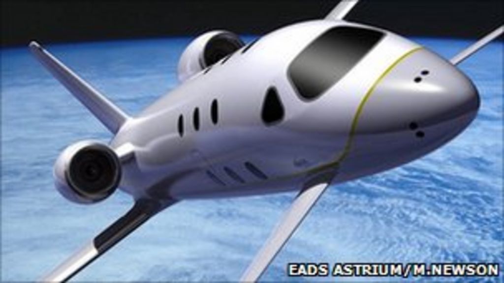 Space tourism jet work continues - BBC News