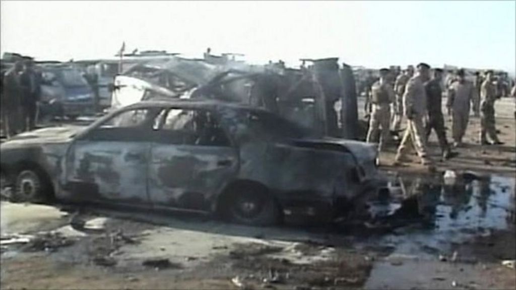 Many dead in Iraq in Karbala bomb attacks - BBC News