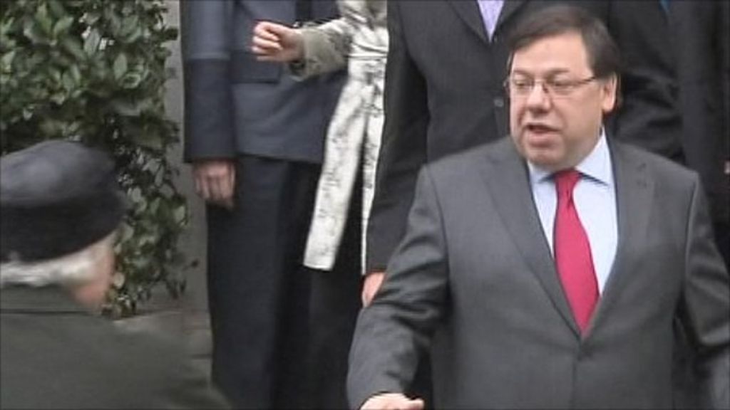 Irish PM Cowen, will not stand in general election - BBC News