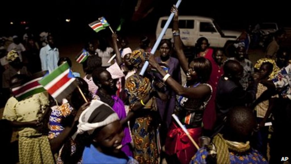 South Sudan celebrates as independence vote confirmed - BBC News