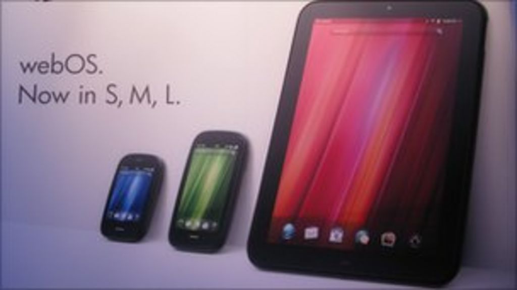 Hewlett-Packard unveils Palm-powered tablets - BBC News