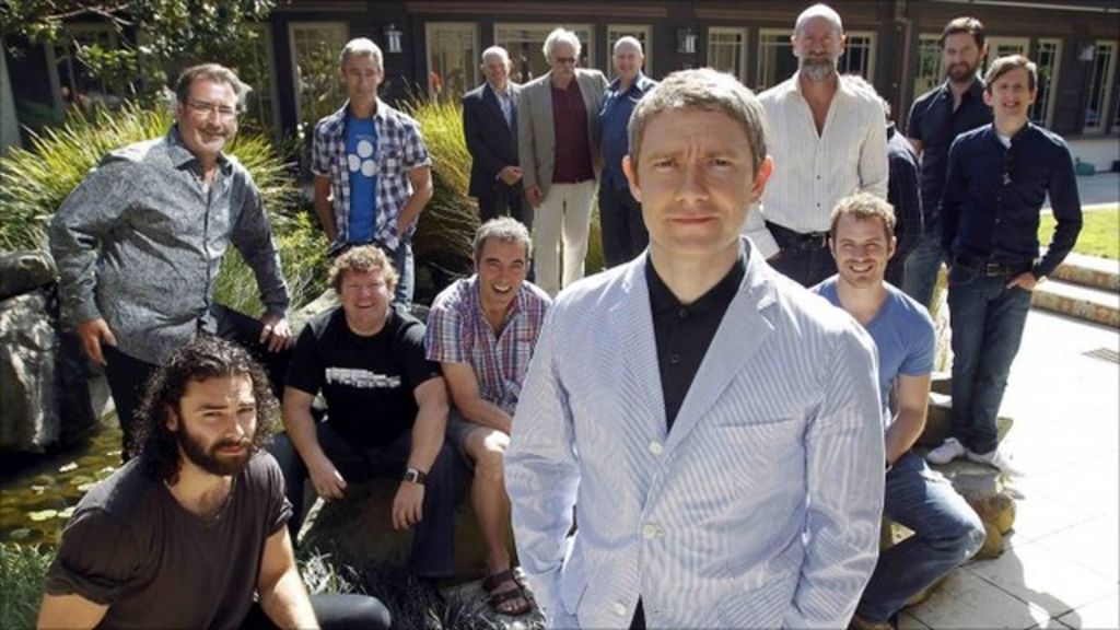The Hobbit stars ready for action - BBC News
