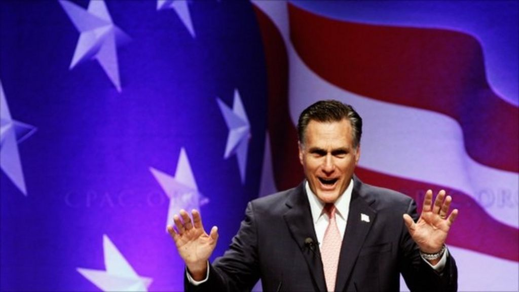 Mitt Romney tells CPAC how great America is - BBC News