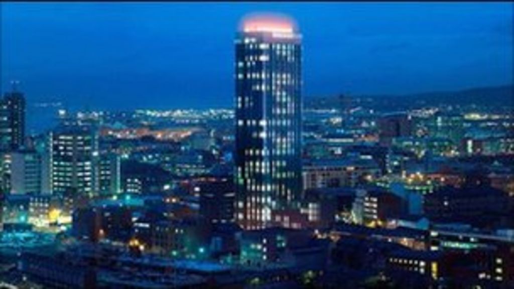Belfast's 'tallest building' site in receivership - BBC News