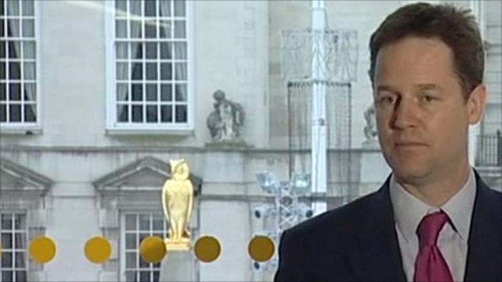 Deputy PM Nick Clegg launches push for AV yes vote - BBC News