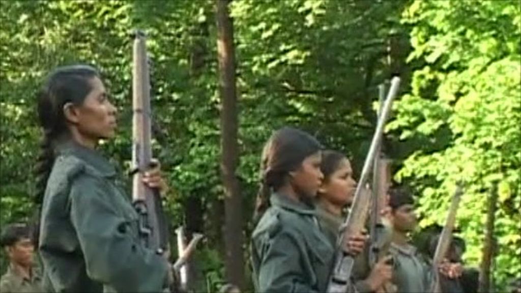 What is daily life inside a Maoist forest hideout like? - BBC News