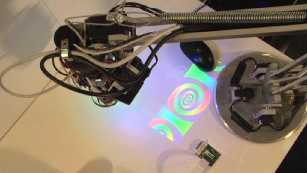 Is MIT's LuminAR Lamp the future of computing? - BBC News