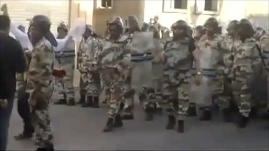 Saudi Arabia prepares for 'day of rage' protests - BBC News