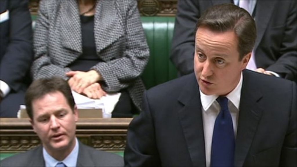 Cameron: 'Strong response' needed to Libya unrest - BBC News