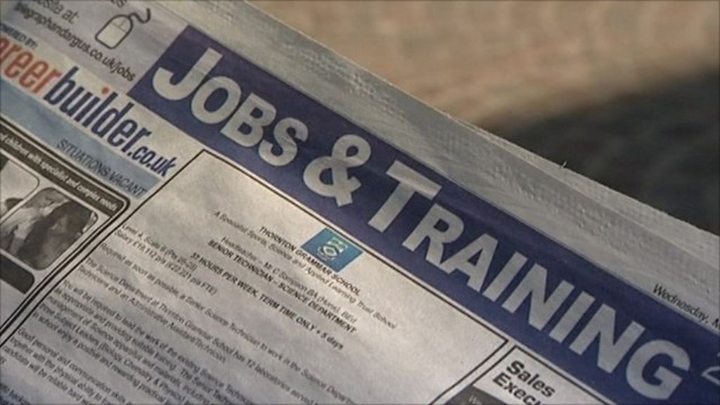 Getting a job from a newspaper advert - BBC News