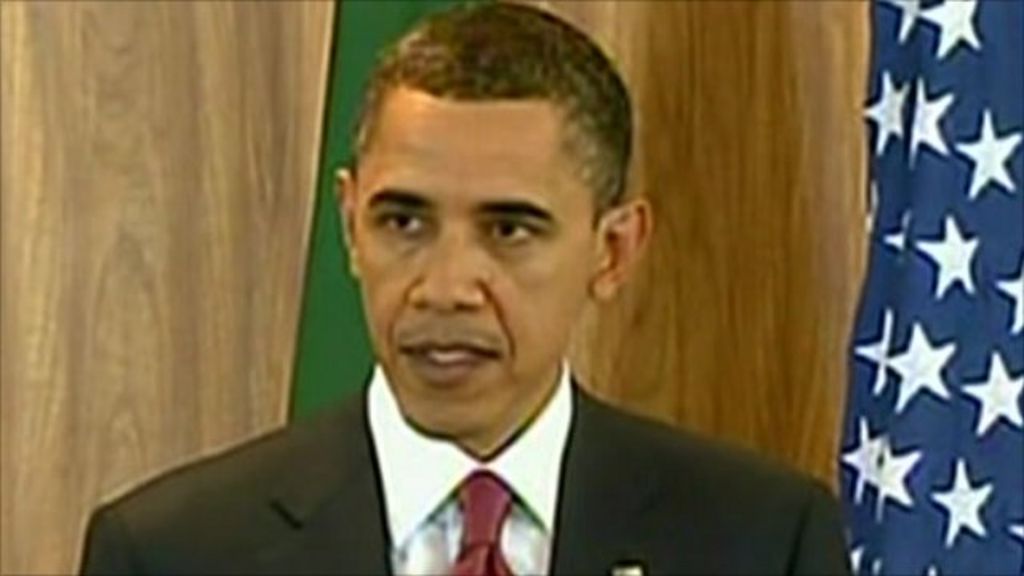 Obama to Gaddafi: 'Libya must be protected' - BBC News