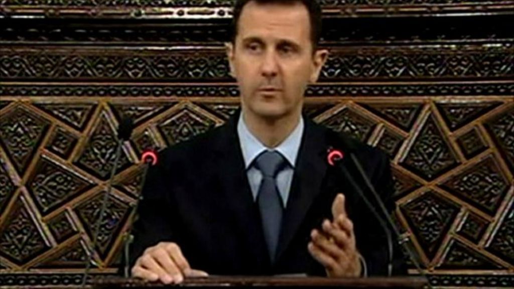 Assad's speech to the Syrian nation sparks fresh protests - BBC News