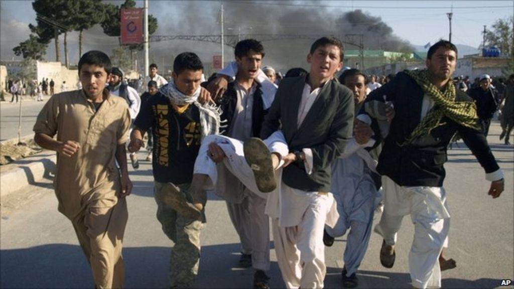 UN staff in Afghanistan killed in Koran burning protest - BBC News