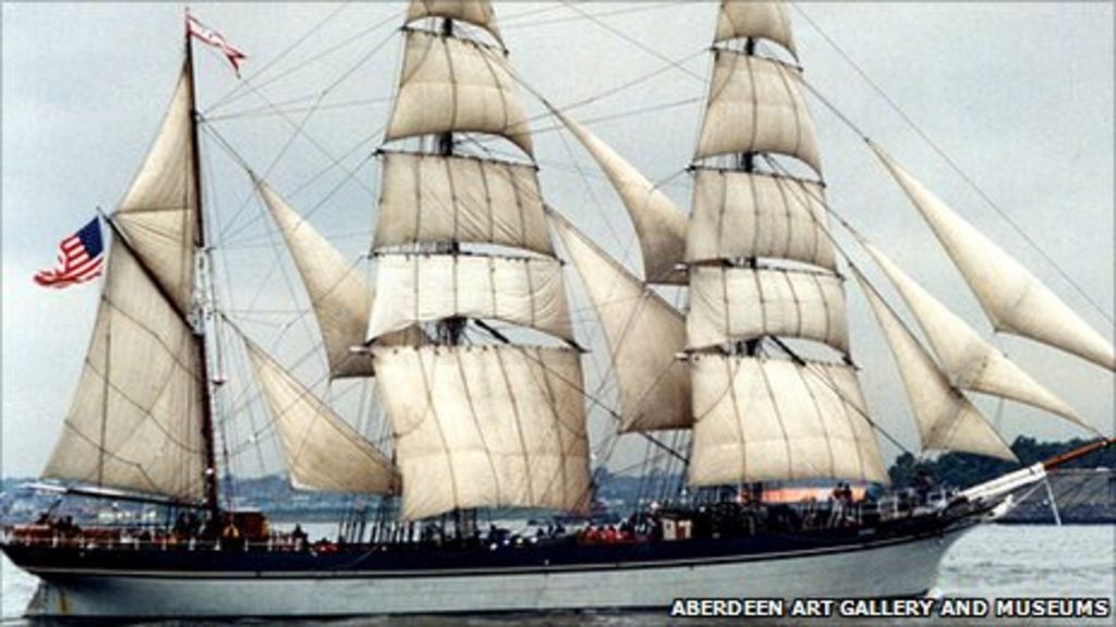 Aberdeen-built tall ship on International Space Station - BBC News