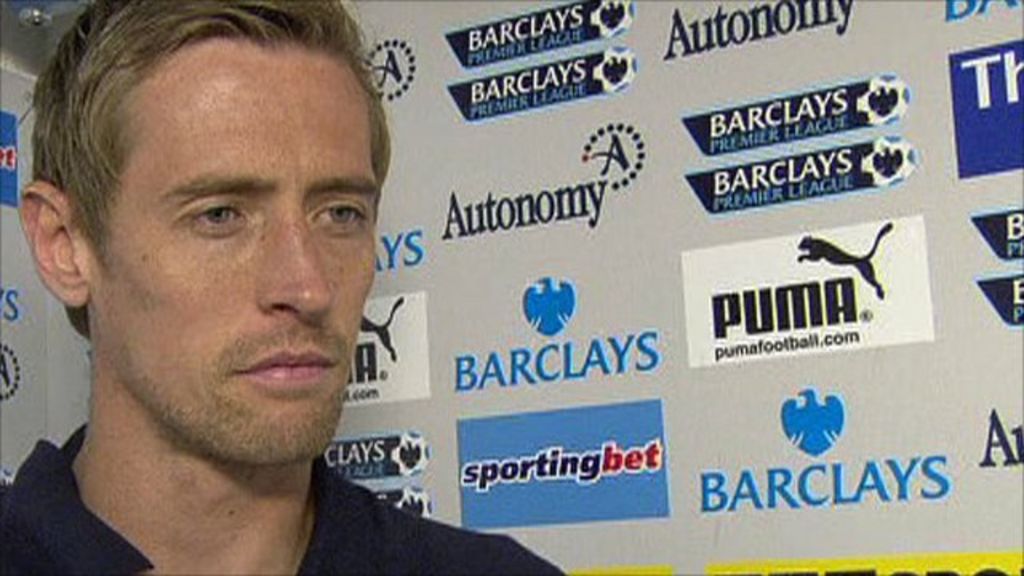 Peter Crouch hopes brace makes amends for Real red - BBC Sport