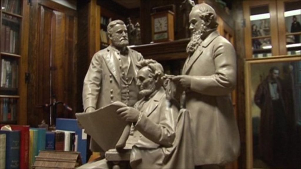 Americans mark 150 years since the Civil War - BBC News