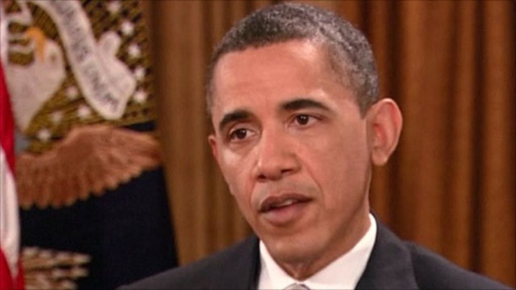 Libya conflict: Obama says Gaddafi is being 'squeezed' - BBC News