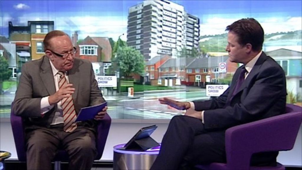 Nick Clegg explains Alternative Vote 'fairness' - BBC News