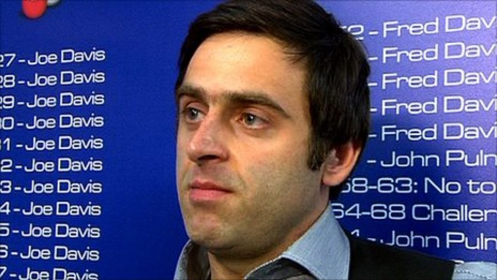 Worlds are last throw of the dice for me - Ronnie O'Sullivan - BBC Sport
