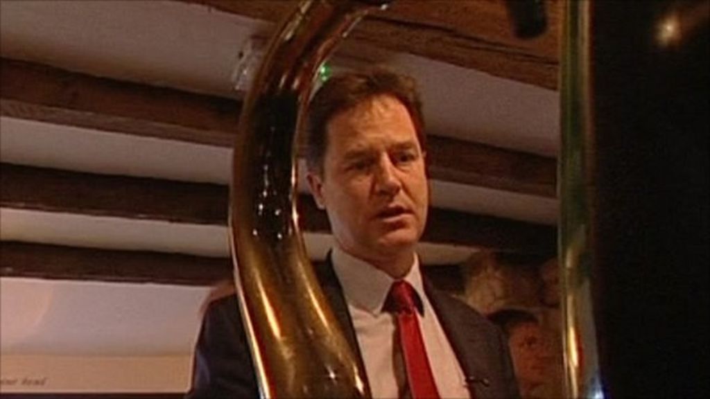 Referendum: Stop AV 'mudslinging' urges Nick Clegg - BBC News