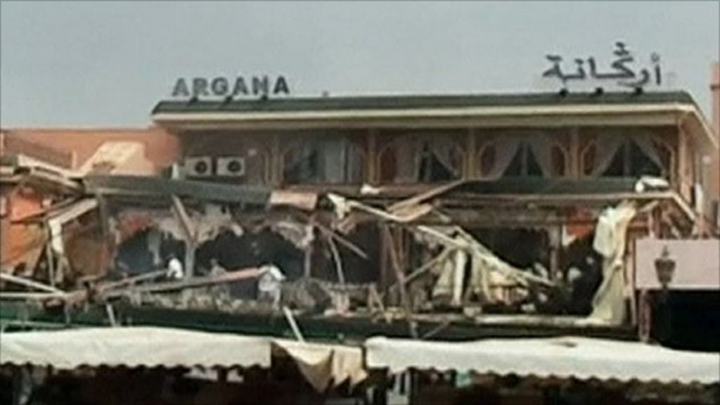 Morocco: Deadly blast in Marrakesh square - BBC News