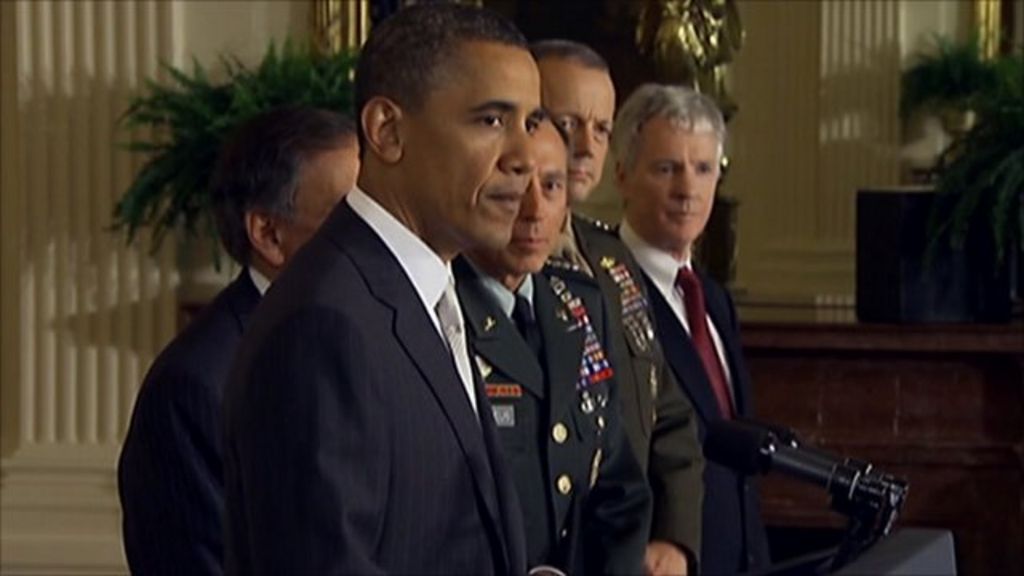 President Obama names General Petraeus as CIA director - BBC News