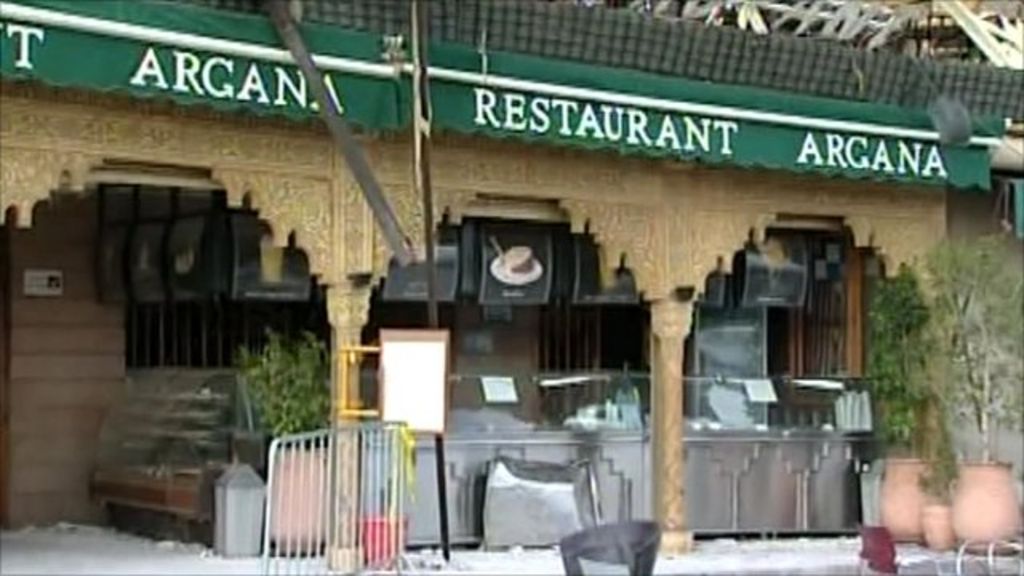 Morocco investigates Marrakesh blast - BBC News