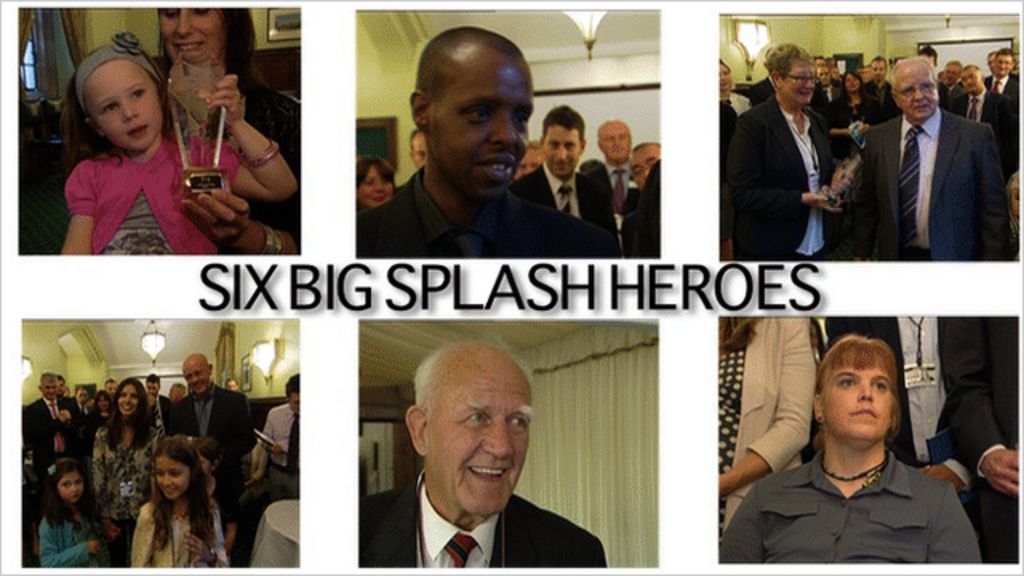 Big Splash recognises swimming heroes at launch - BBC Sport