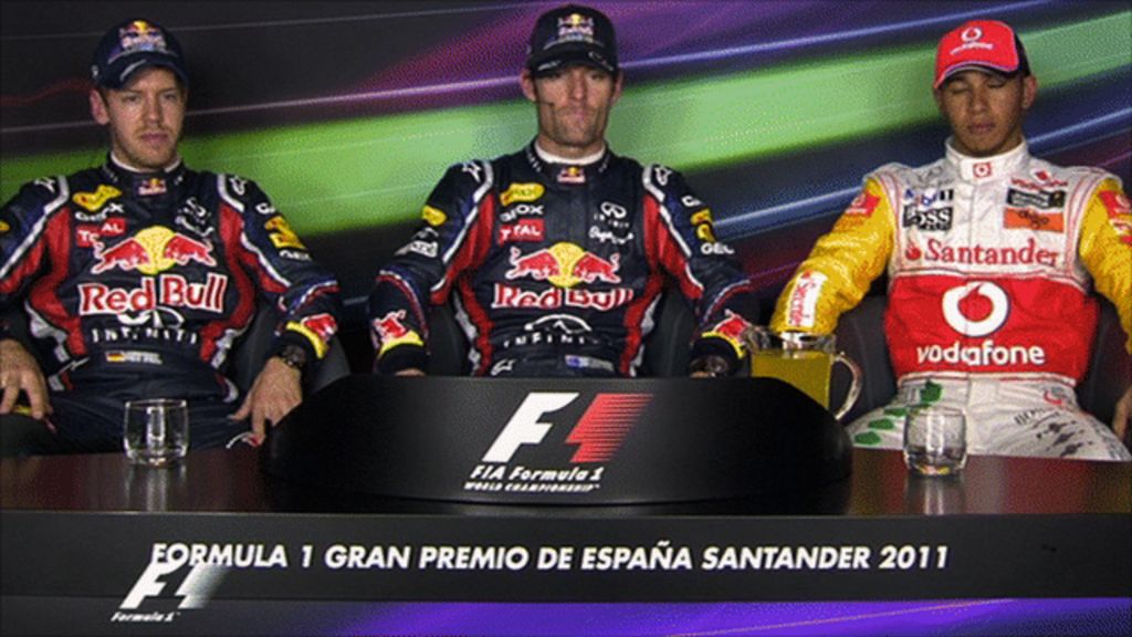 Spanish Grand Prix - Top three drivers press conference - BBC Sport
