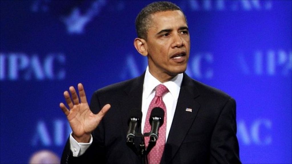 Obama 'clarifies' stance on 1967 border issue - BBC News