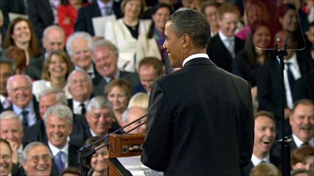 President Obama: Now is time for US and West to lead - BBC News