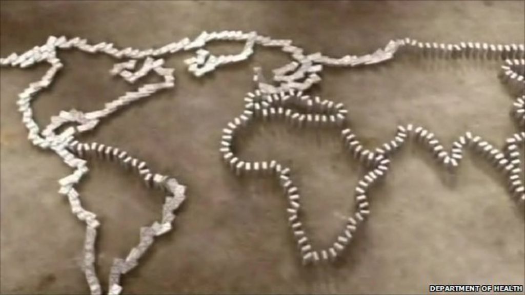 Pandemic flu advert revealed by Department of Health - BBC News