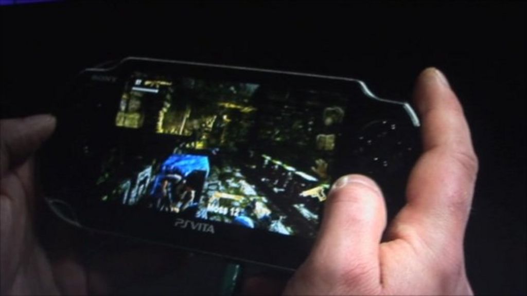 Sony demonstrates new handheld device Playstation Vita - BBC News